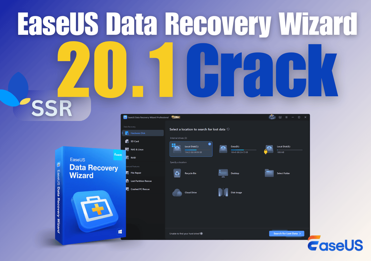 EaseUS Data Recovery Wizard 20.1 Crack - Is It Safe?