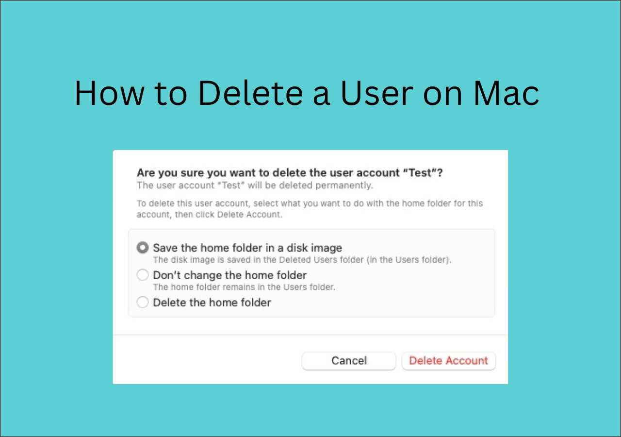 How to Delete a User on Mac [Ultimate Guide]