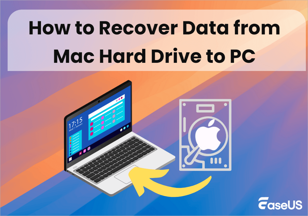 Ways to Recover Data from Mac Hard Drive to PC [Quick]