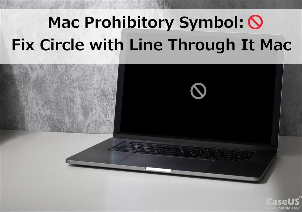 Mac Prohibitory Symbol | Fix Circle with Line Through It Mac🚫