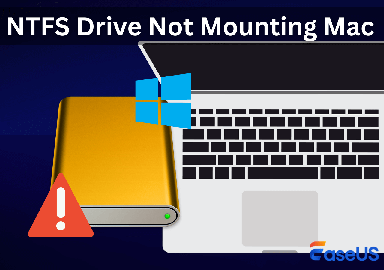 NTFS Drive Not Mounting Mac, How to Troubleshoot?