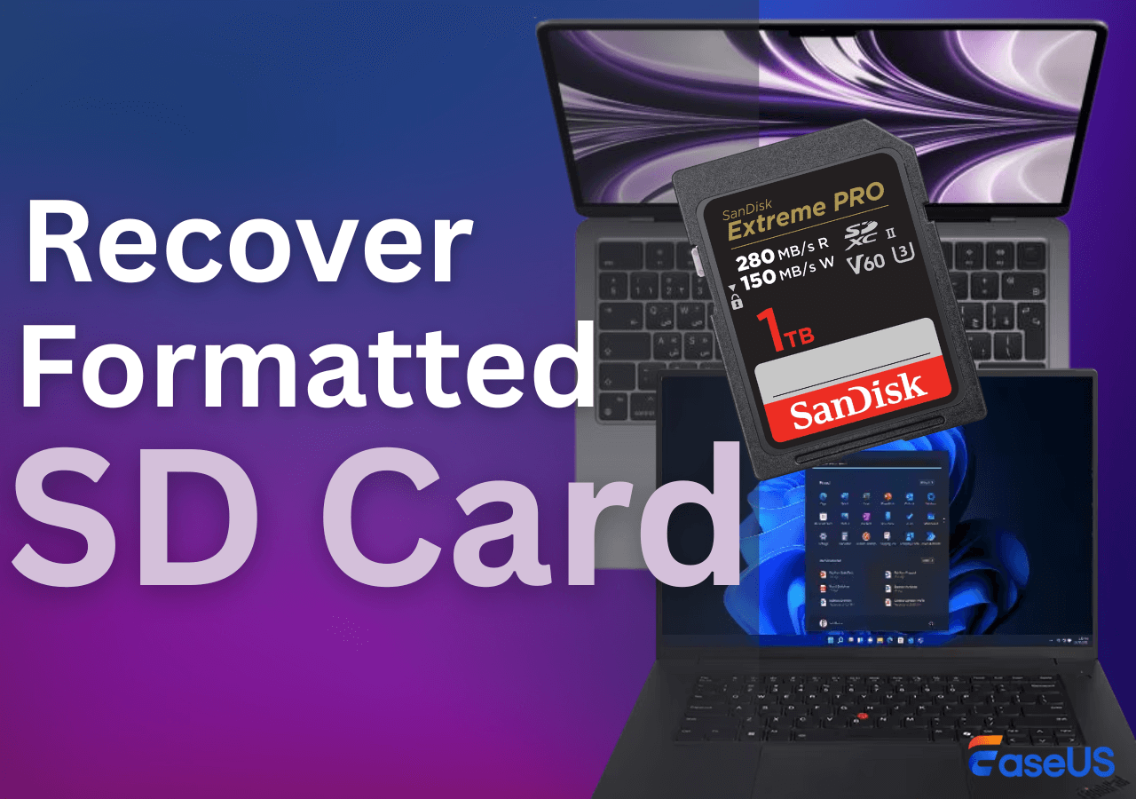 How to Recover Formatted SD Card with 5 Possible Methods