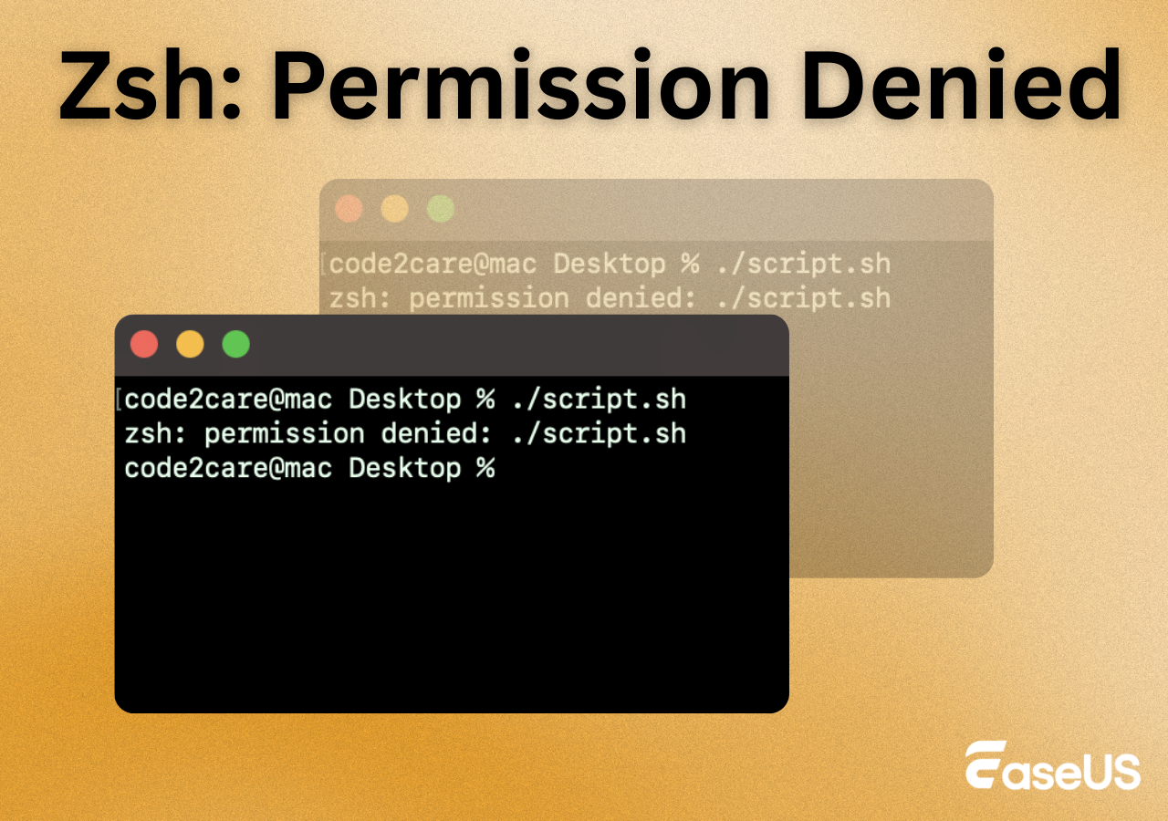 Zsh: Permission Denied on Mac? How to Fix This Terminal Error