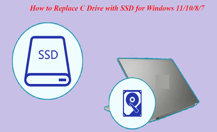 How to Replace C Drive with SSD for Windows 11/10/8/7 - EaseUS