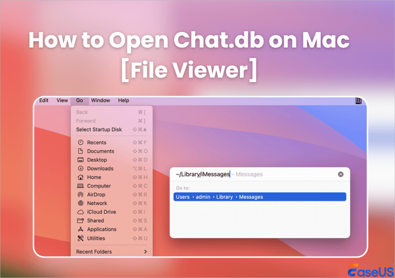 How to Open Chat.db on Mac [File Viewer]