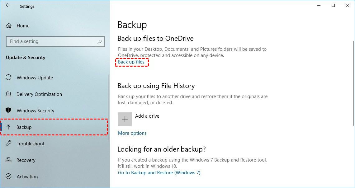 OneDrive Backup vs. Sync: What Are the Differences OneDrive Backup vs. Sync: What Are the Differences