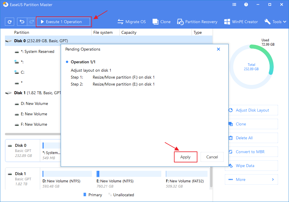 2021 Tips | How to Reallocate Disk Space in Windows 10/8/7 - EaseUS