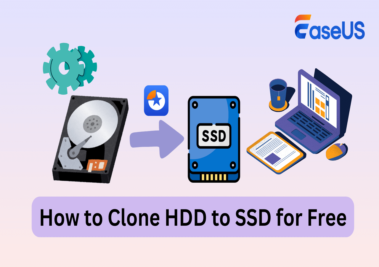 Kostenloses Programm zum Klonen von HDD auf SSD - EaseUS