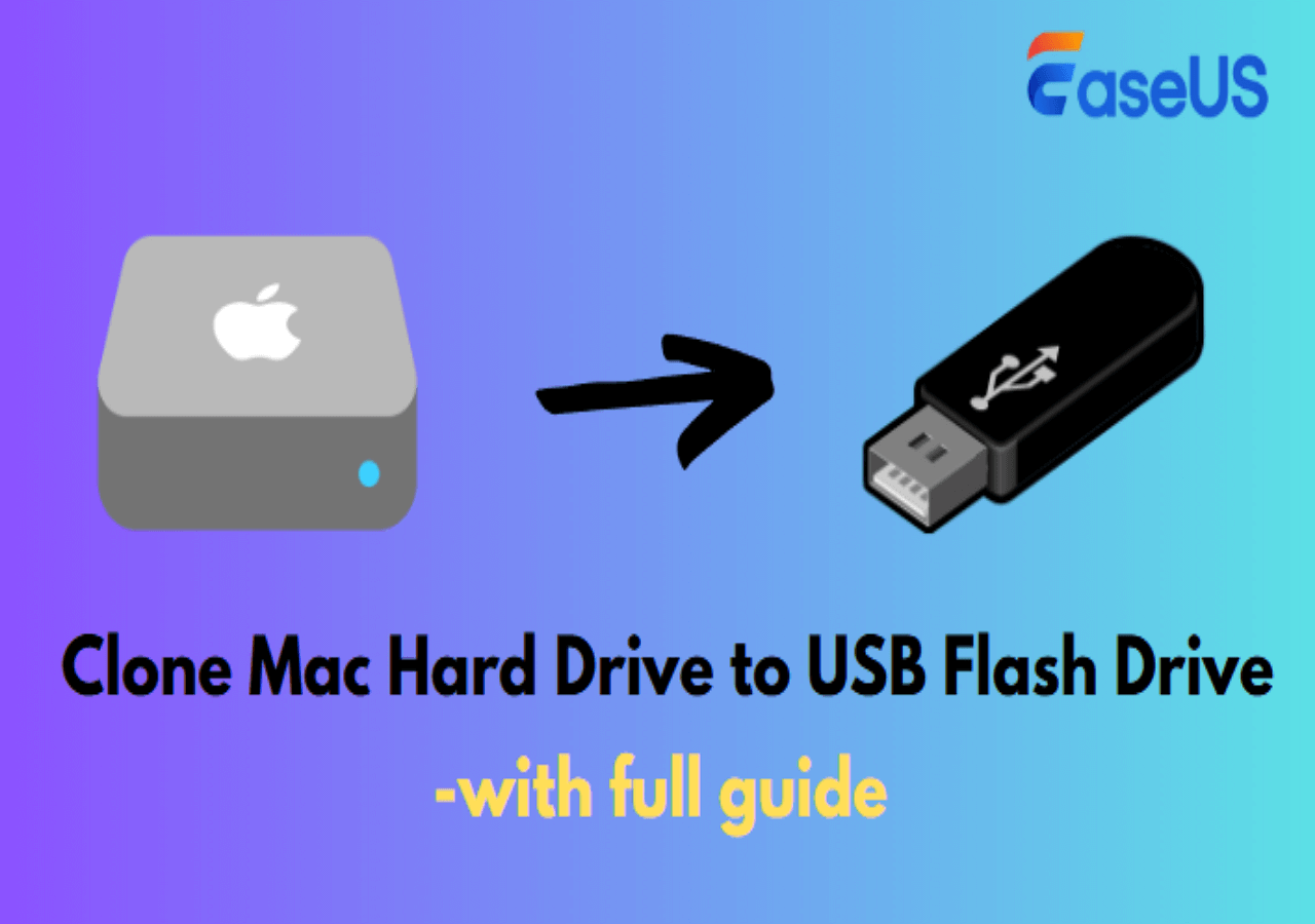 So klonen Sie eine Mac-Festplatte auf einen USB-Stick - EaseUS