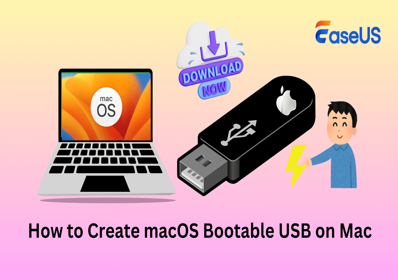 macOS bootfähigen USB-Stick erstellen - EaseUS