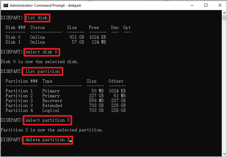 Diskpart Delete Server Partition: Get Solutions to Delete Recovery ... Diskpart Delete Server Partition: Get Solutions to Delete Recovery ...