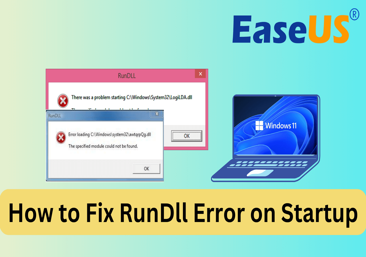 5 Ways to Repair RunDll Error on Startup