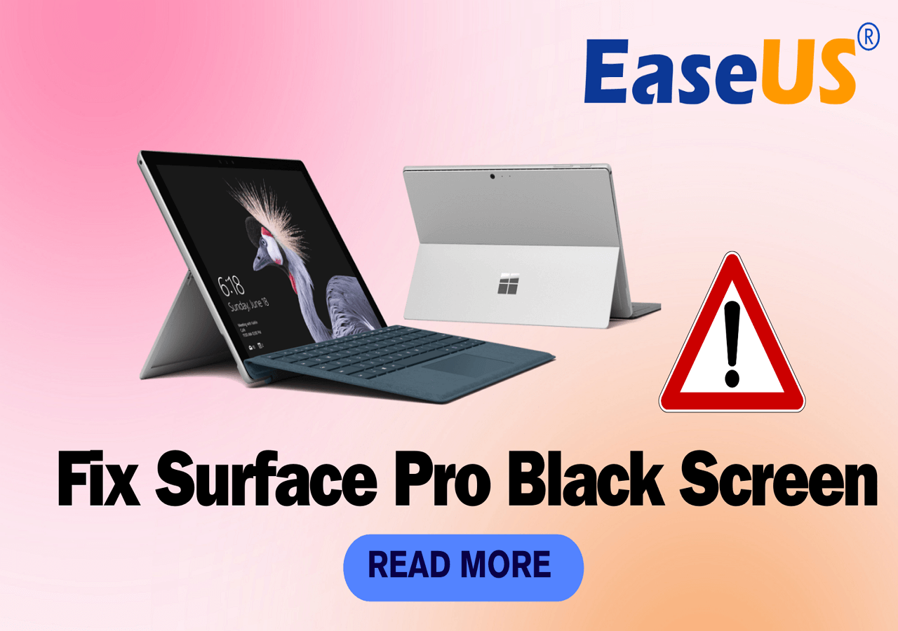 Risoluzione dei problemi della schermata nera di Surface Pro