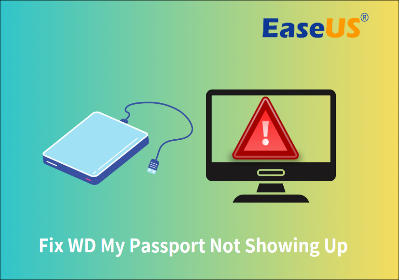 Fix WD My Passport Not Showing Up/Detected Error in 2025