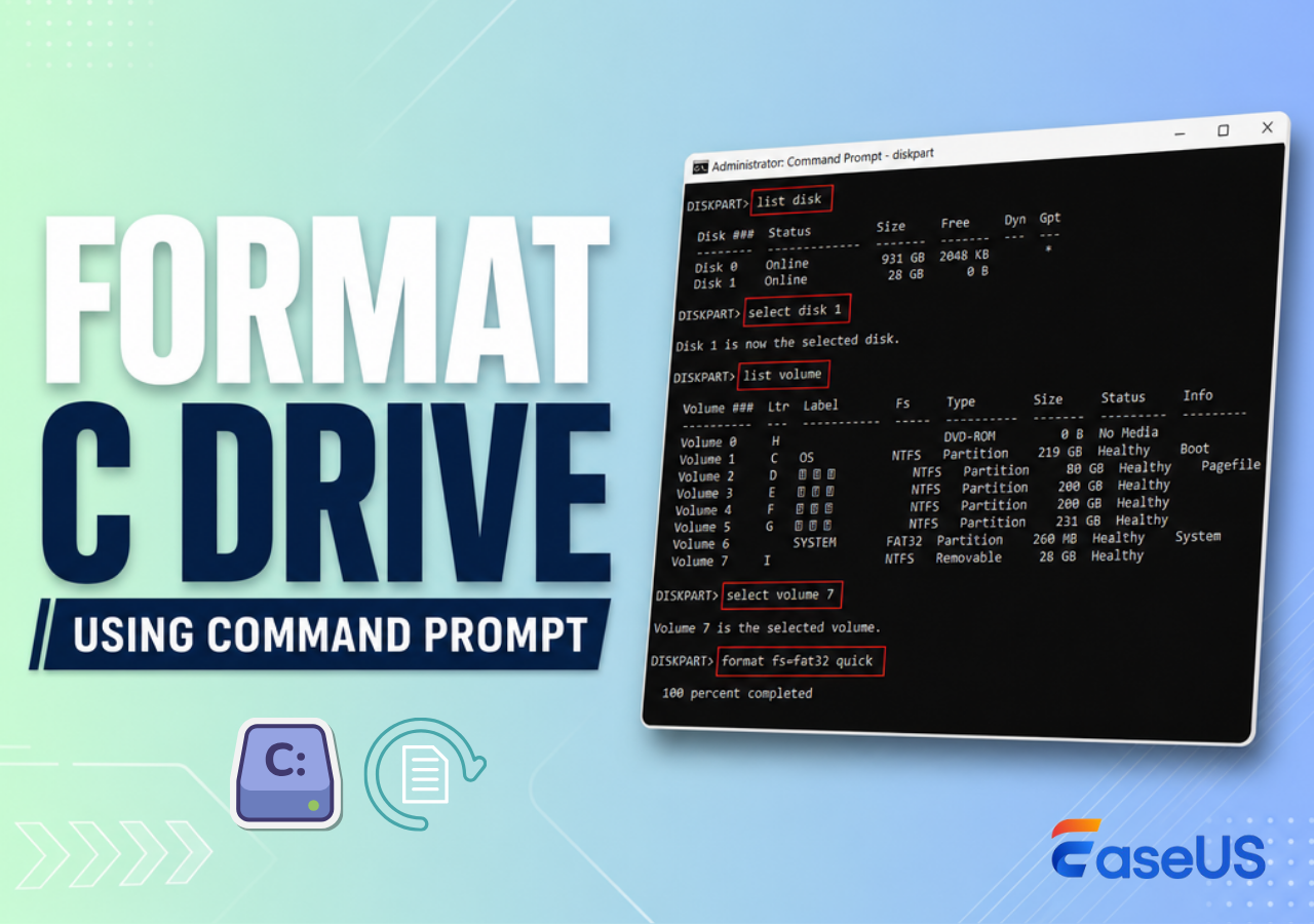 How to Format C Drive Using Command Prompt | Step-by-Step Guide