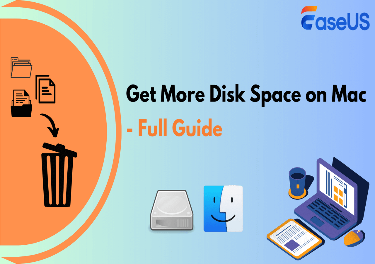 Wie bekomme ich mehr Speicherplatz auf meinem Mac? - EaseUS