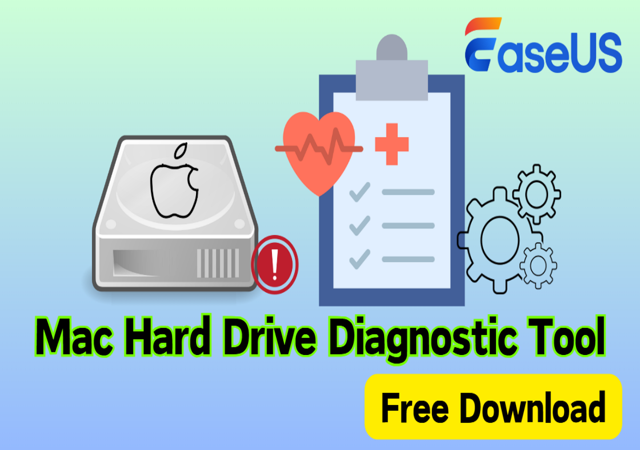 Kostenloser Download des Mac-Festplattendiagnosetools mit Anleitung - EaseUS