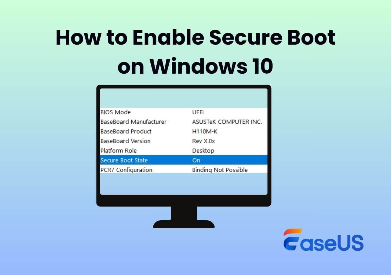 How to Enable Secure Boot on Windows 10