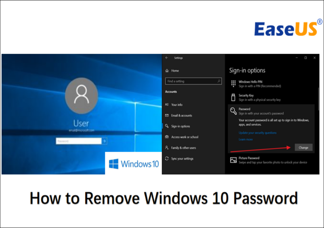 4 Quick Ways To Remove Windows 10 Password🔥