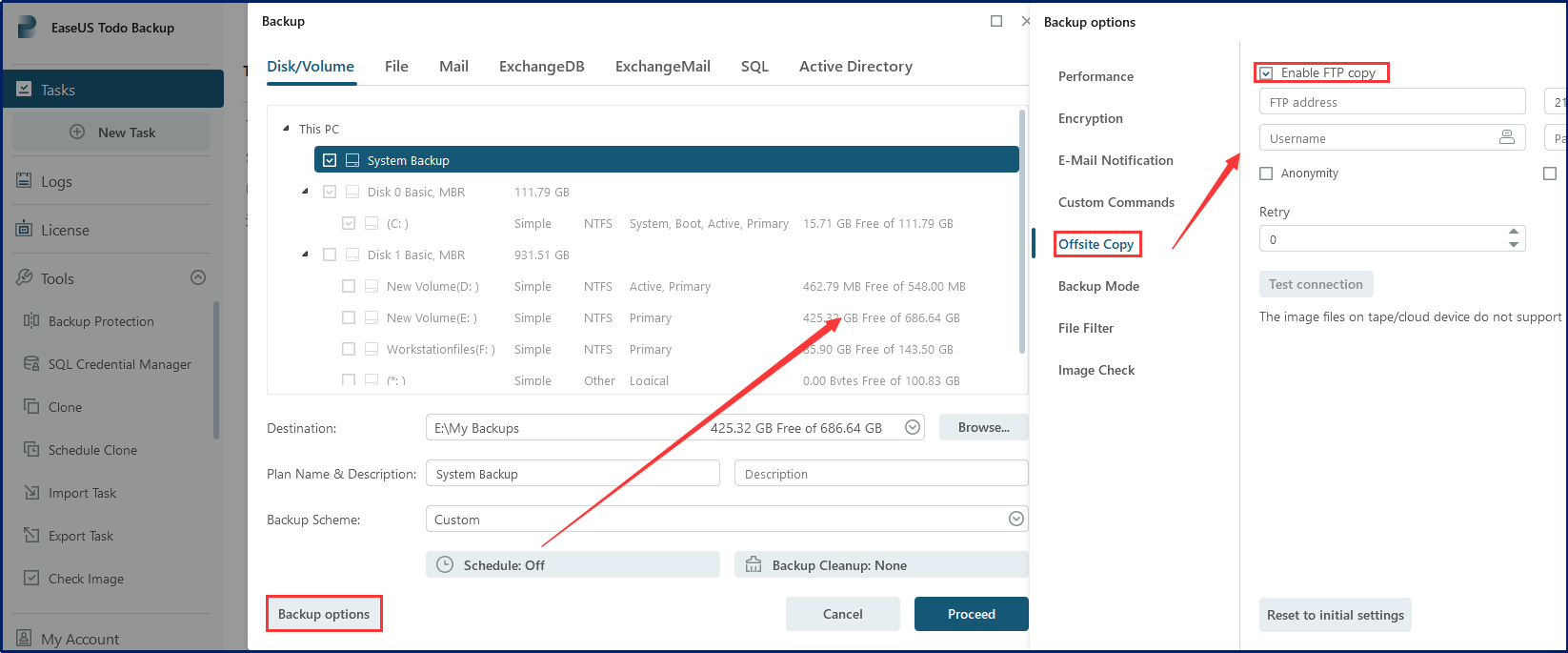 On-premise Backup Solutions