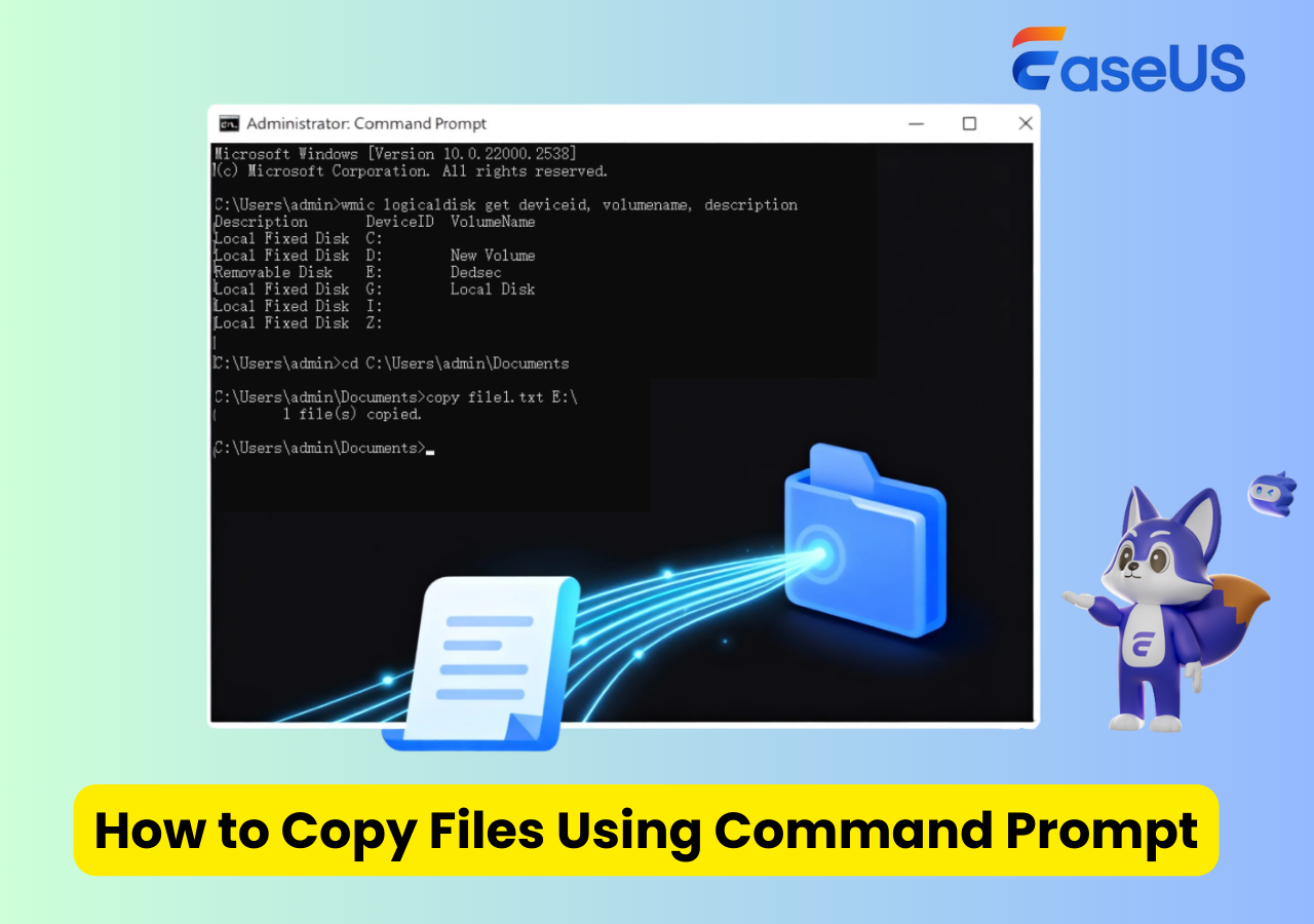 How to Copy Files Using Command Prompt Windows 10 - Guide