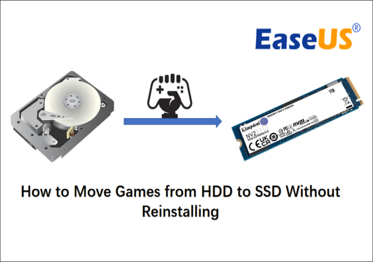 How to Move Games from HDD to SSD Without Reinstalling🔥