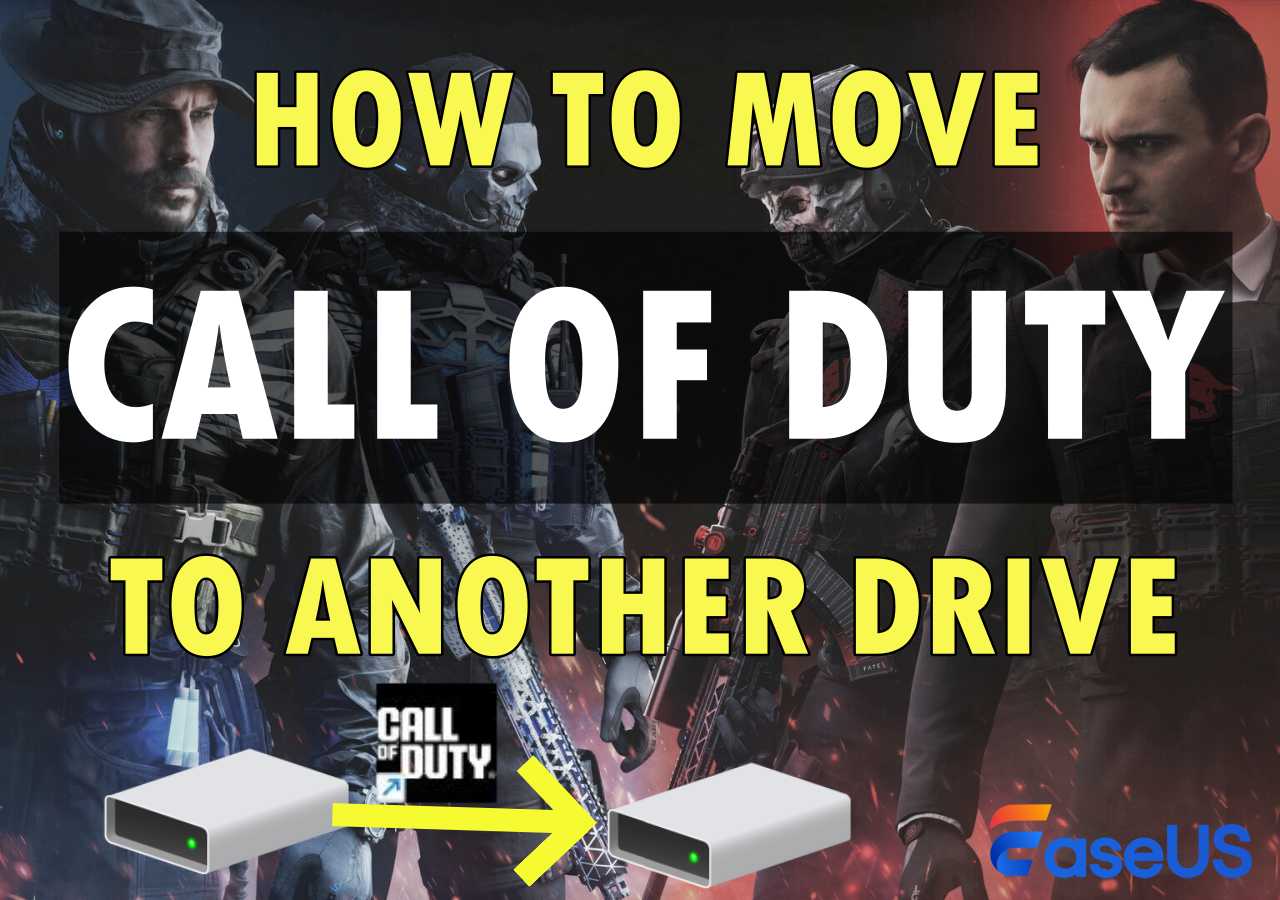 How to Move Call of Duty to Another Drive (HDD/SSD)