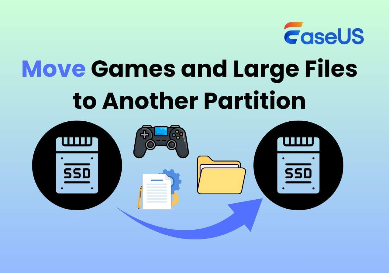 How to Move Games and Large Files to Another Partition