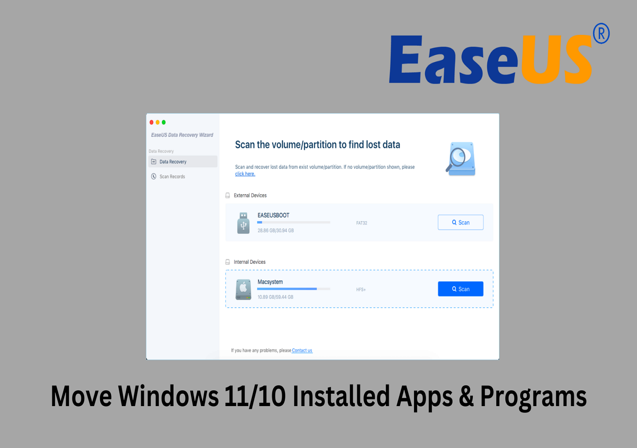 Move Windows 11/10 Installed Apps & Programs to Other Drive
