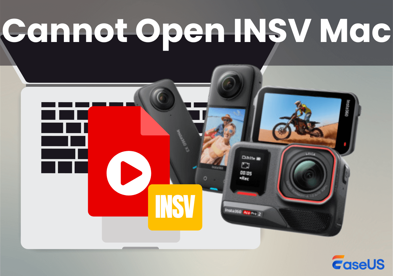 Cannot Open INSV Mac, What Should I Do?