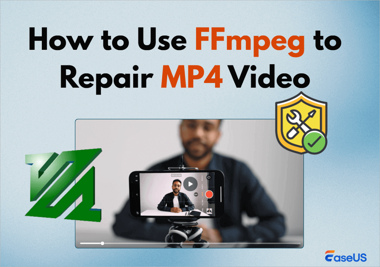 FFmpeg Repair MP4 Video Files [Repair Tool Usage]