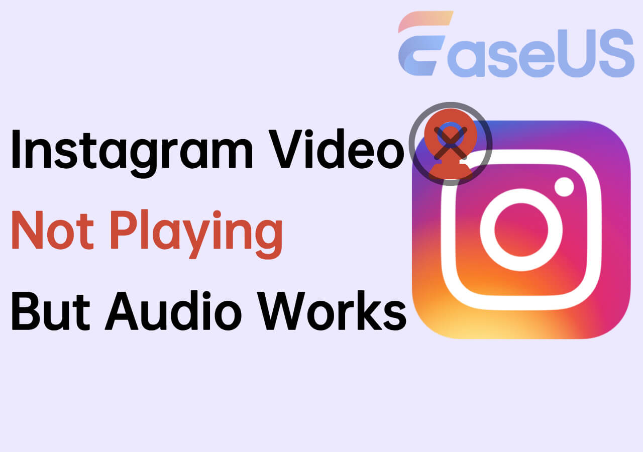 Instagram Video Not Playing But Audio Works on Mac