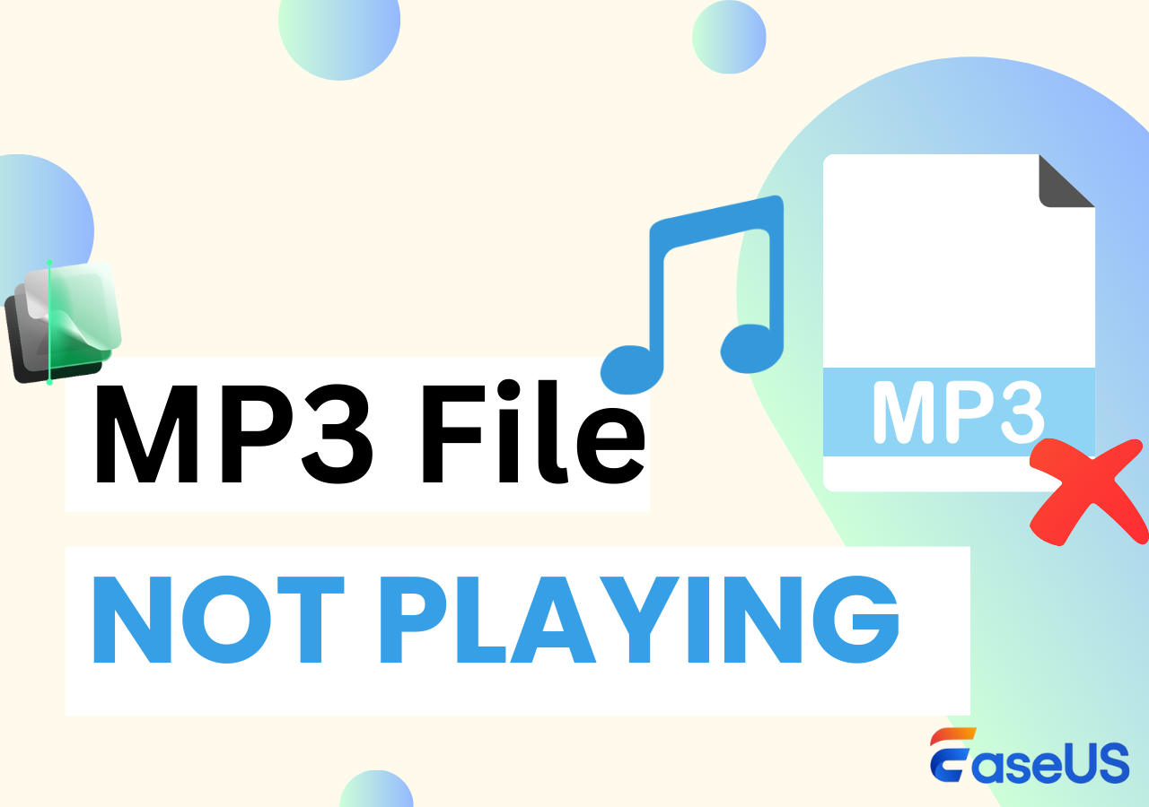 MP3 檔案無法播放 |最佳和有效的修復方法