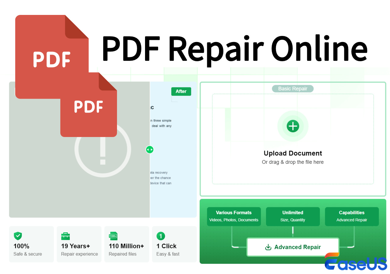 Repair PDF Online | Free & Quick Online Tool