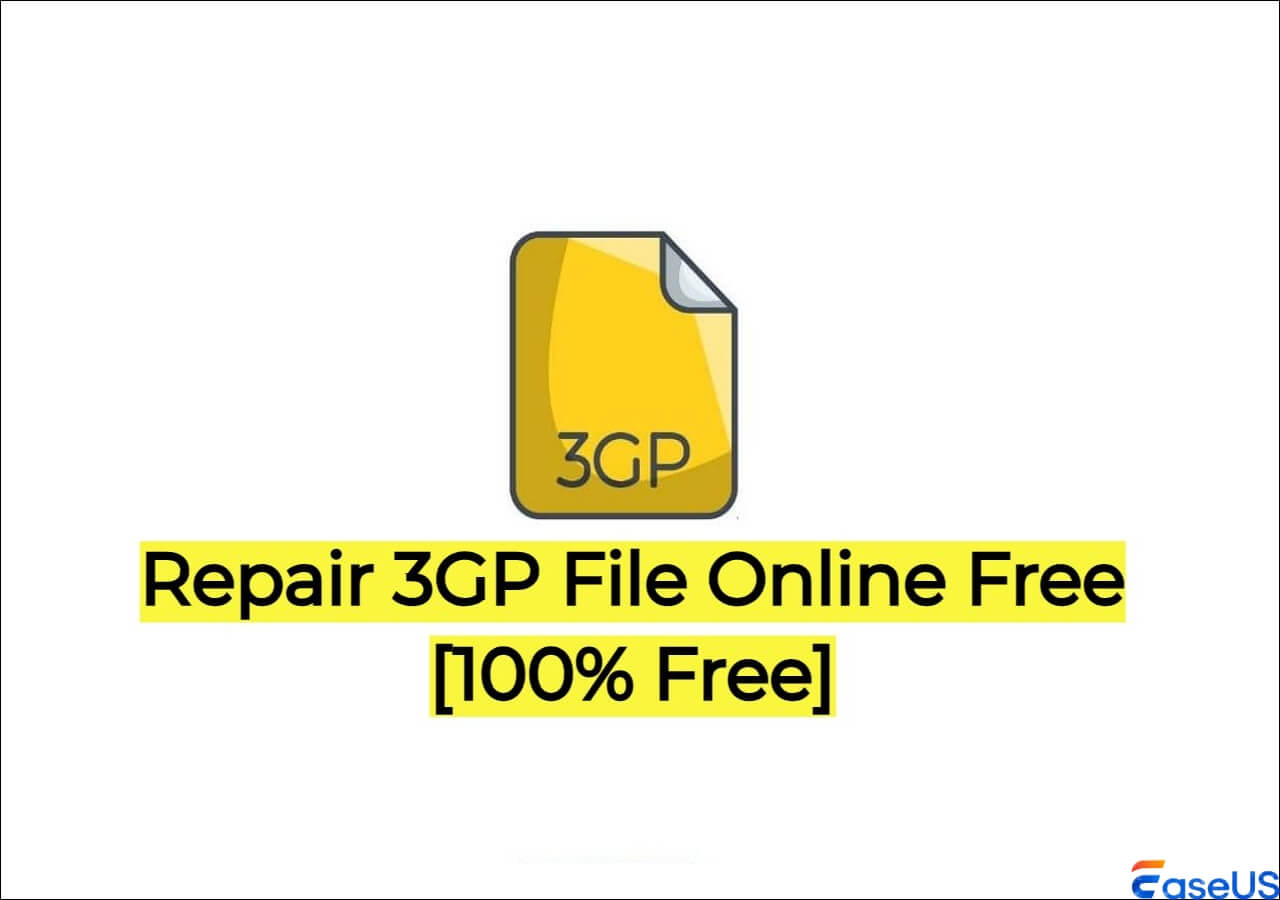 Repair 3GP File Online Free [Desktop & Online Solution]