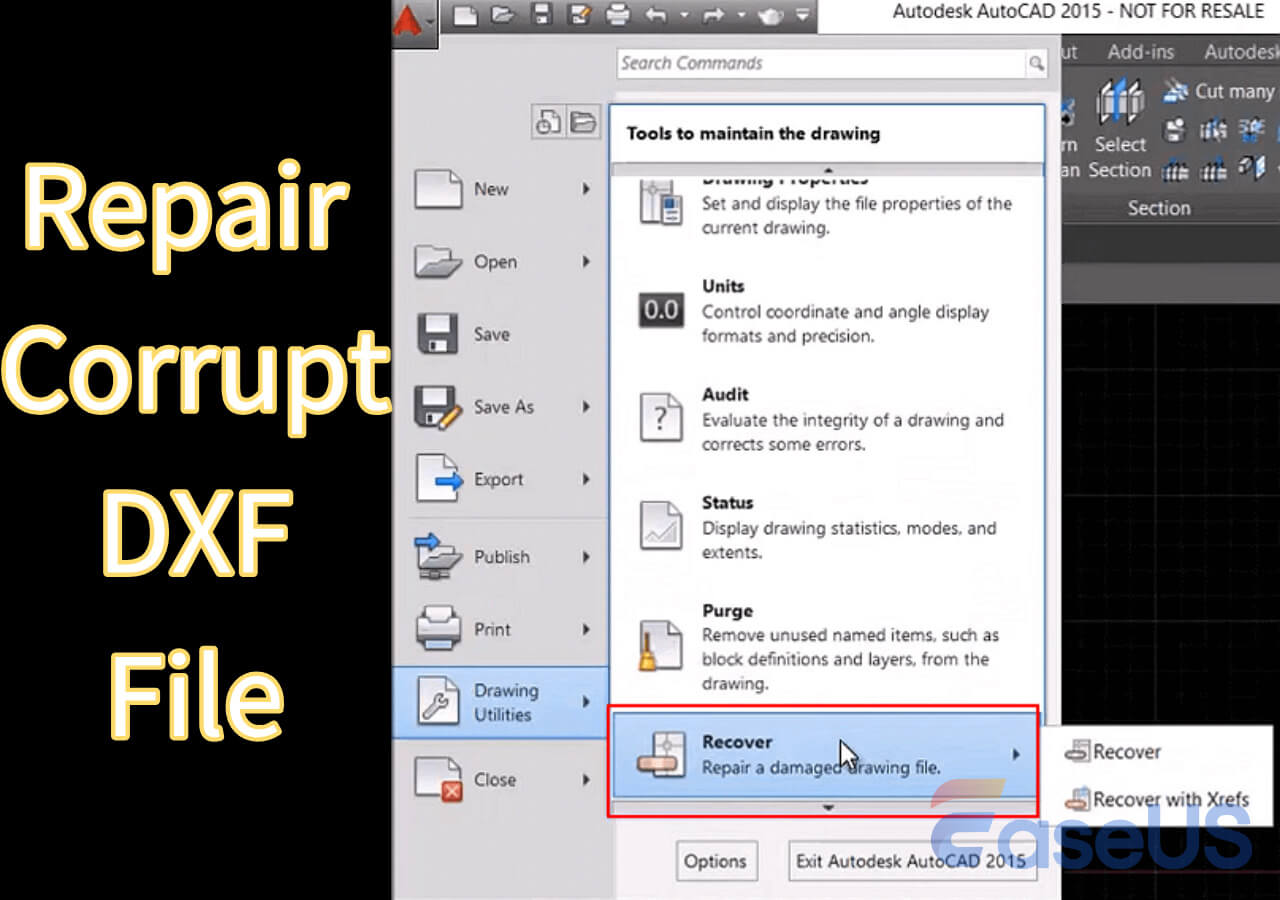Repair Corrupt DXF File in Effective Ways