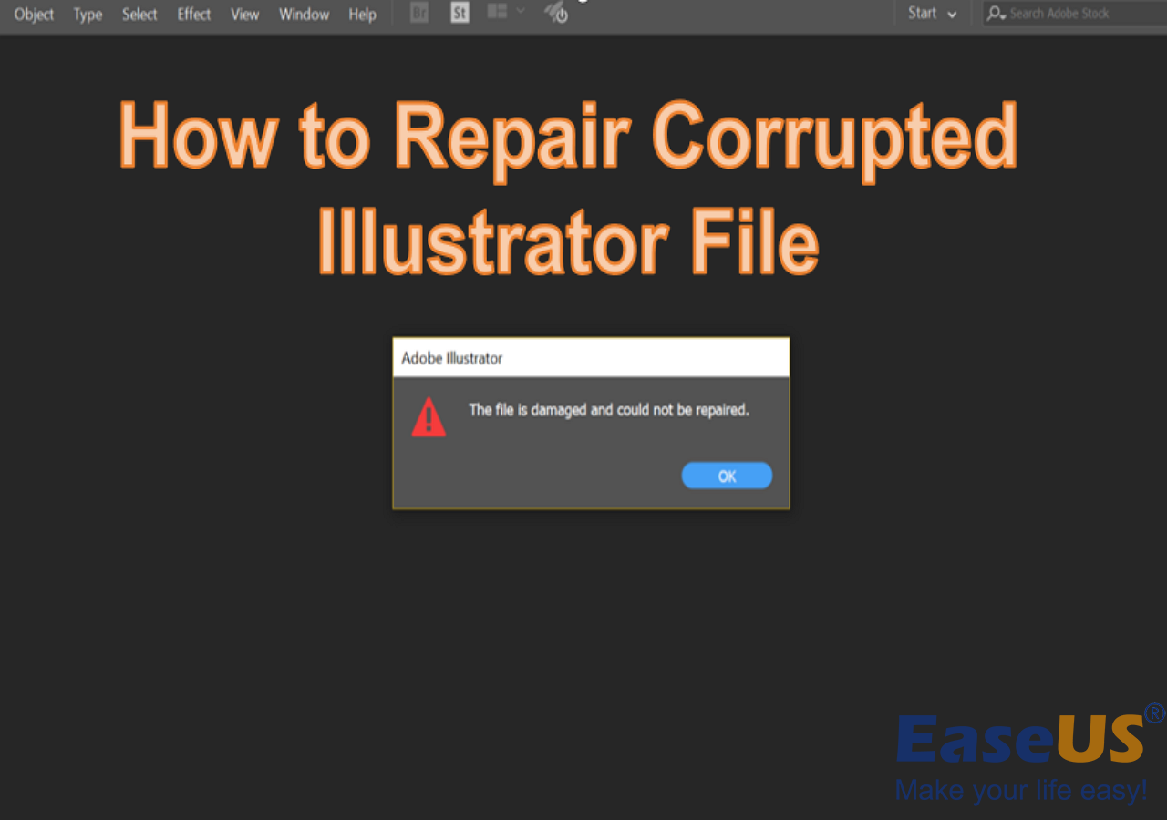 How to Repair Corrupted Illustrator File