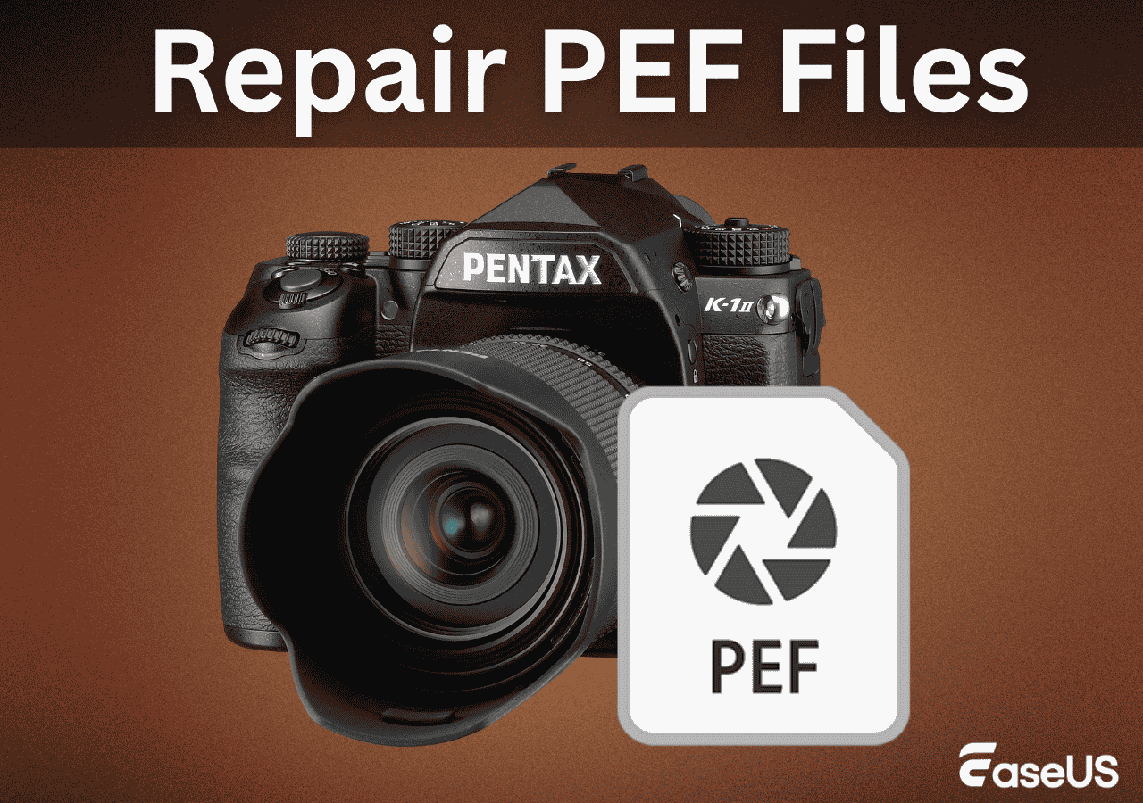 How to Repair PEF Files from Pentax Cameras Easily