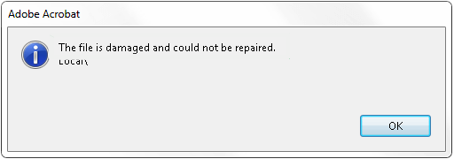 [Fixed!] PDF File Is Damaged and Could Not Be Repaired