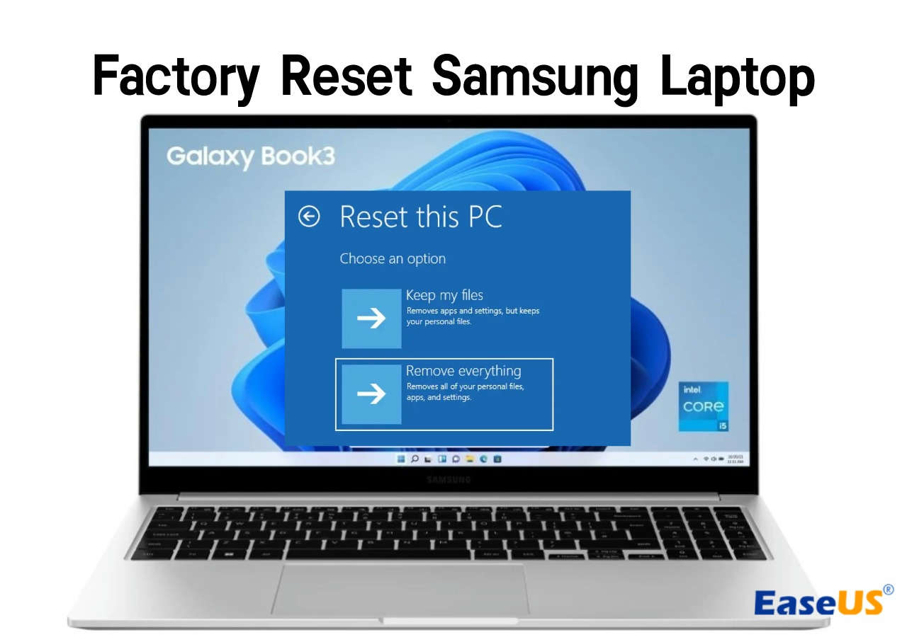 Factory Reset Samsung Laptop on Windows 10/8/7