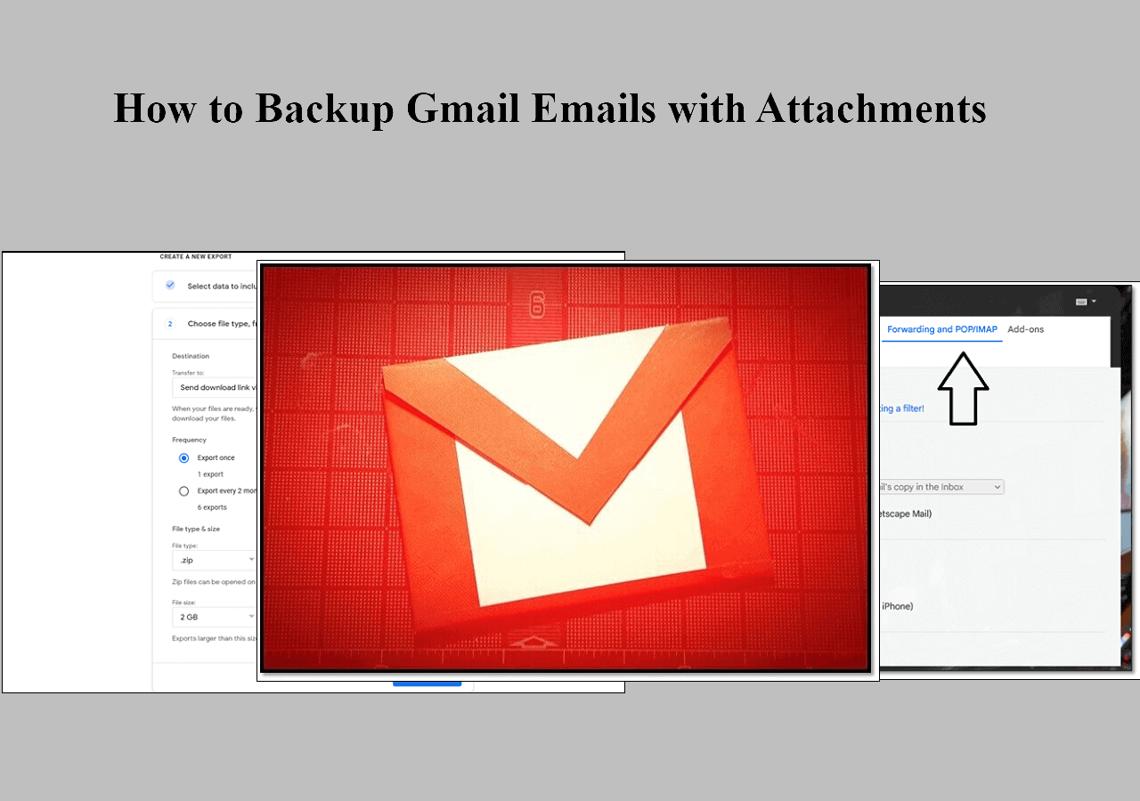 3 Ways | How to Backup Gmail Emails to Another Gmail Account - EaseUS 3 Ways | How to Backup Gmail Emails to Another Gmail Account - EaseUS