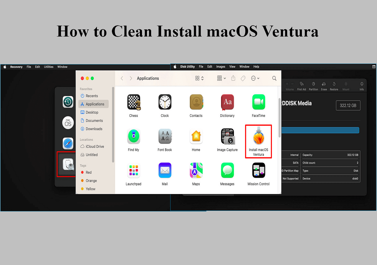 [Latest Update] How to Clean Install macOS Ventura - EaseUS