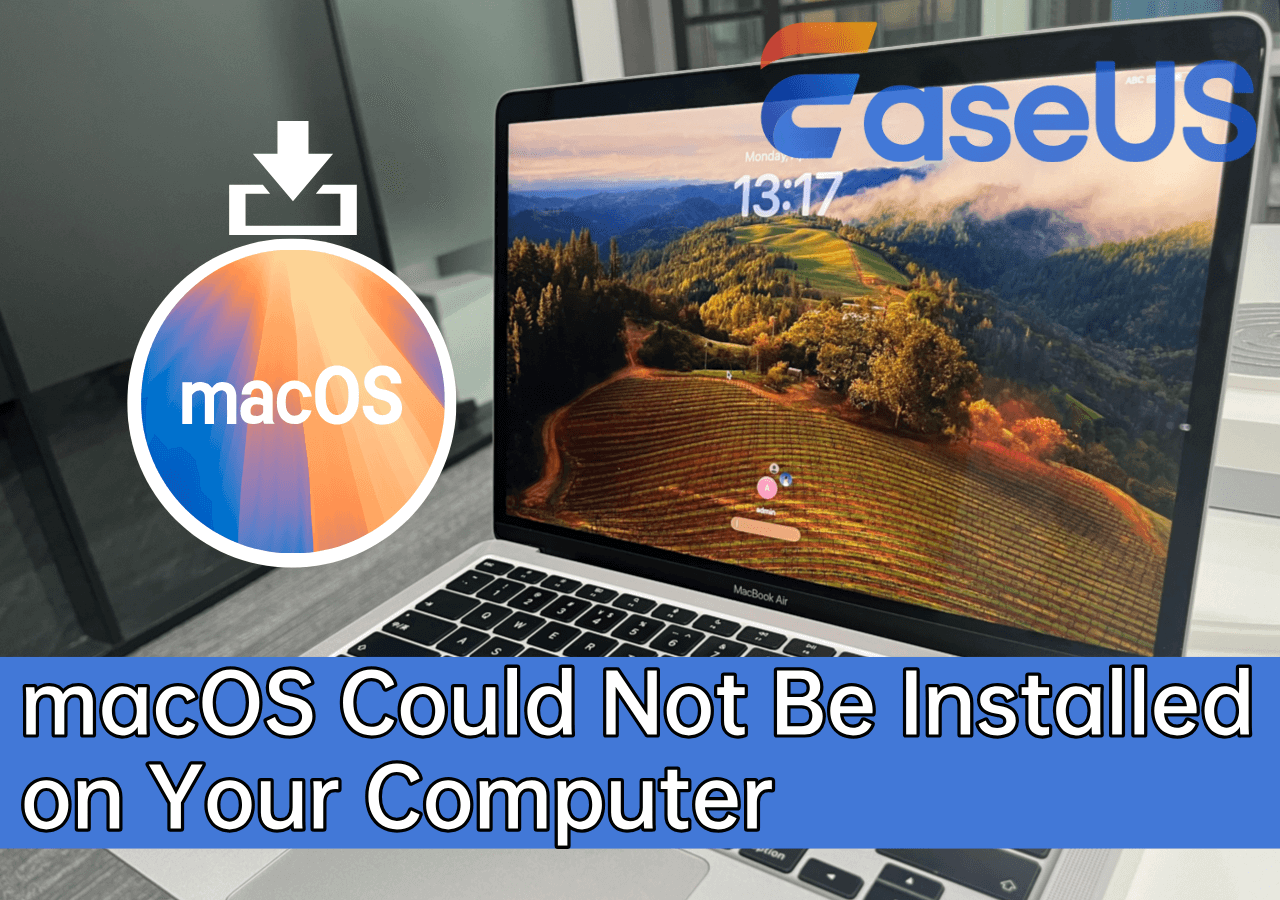 [Gelöst!] macOS konnte nicht auf Ihrem Computer installiert werden - EaseUS