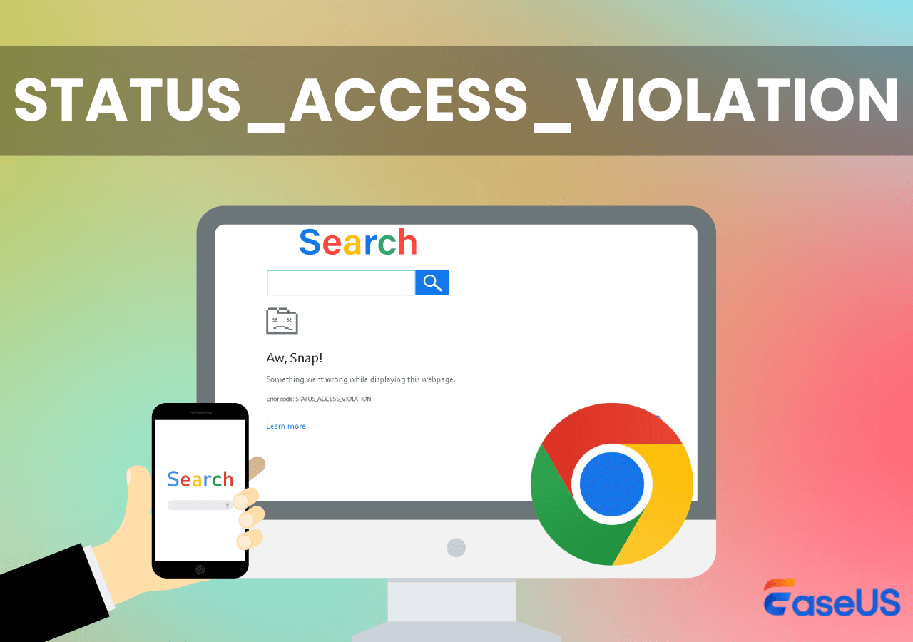 STATUS_ACCESS_VIOLATION | So beheben Sie das Problem - EaseUS