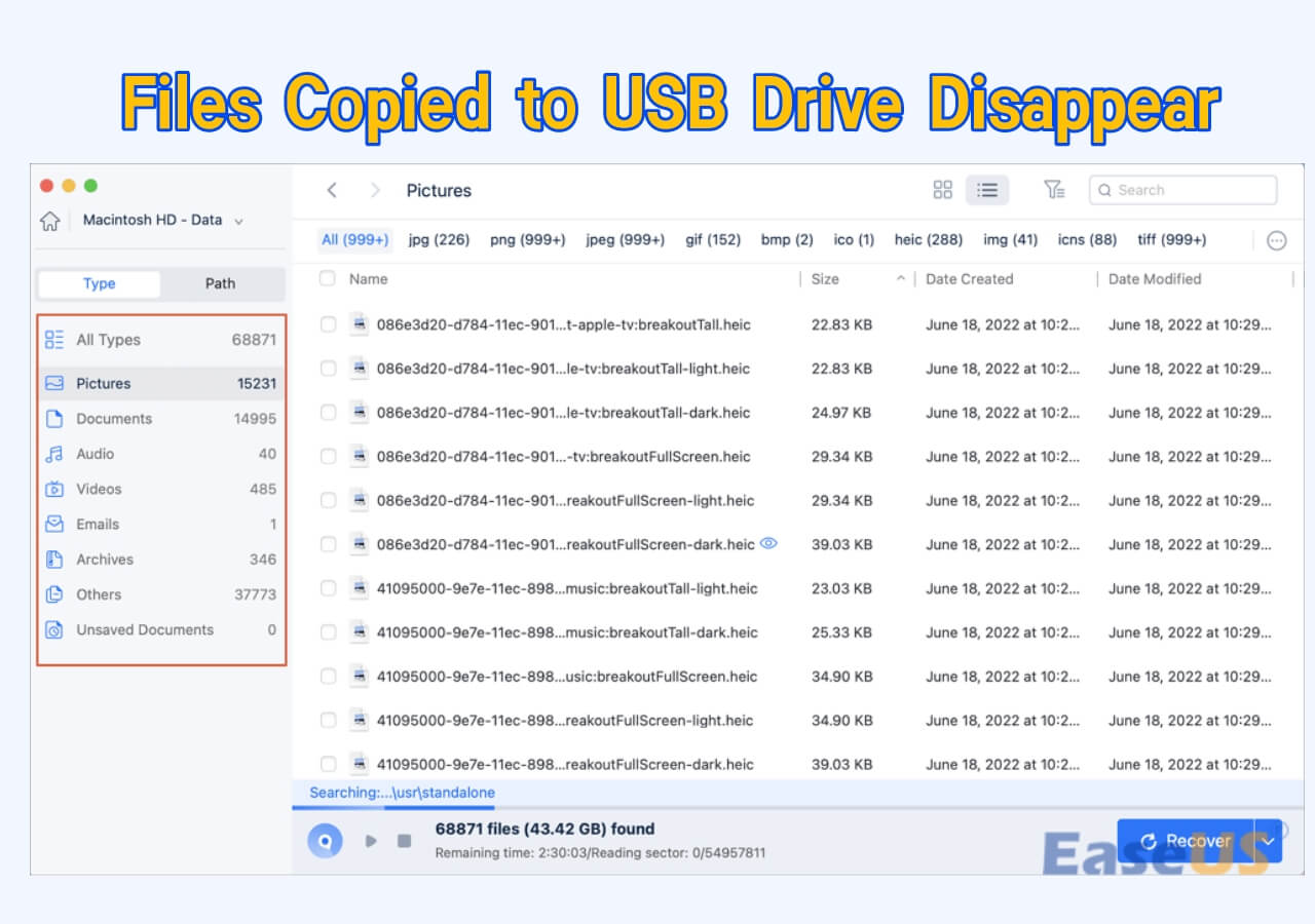 Solved: Files Copied to USB Drive Disappear