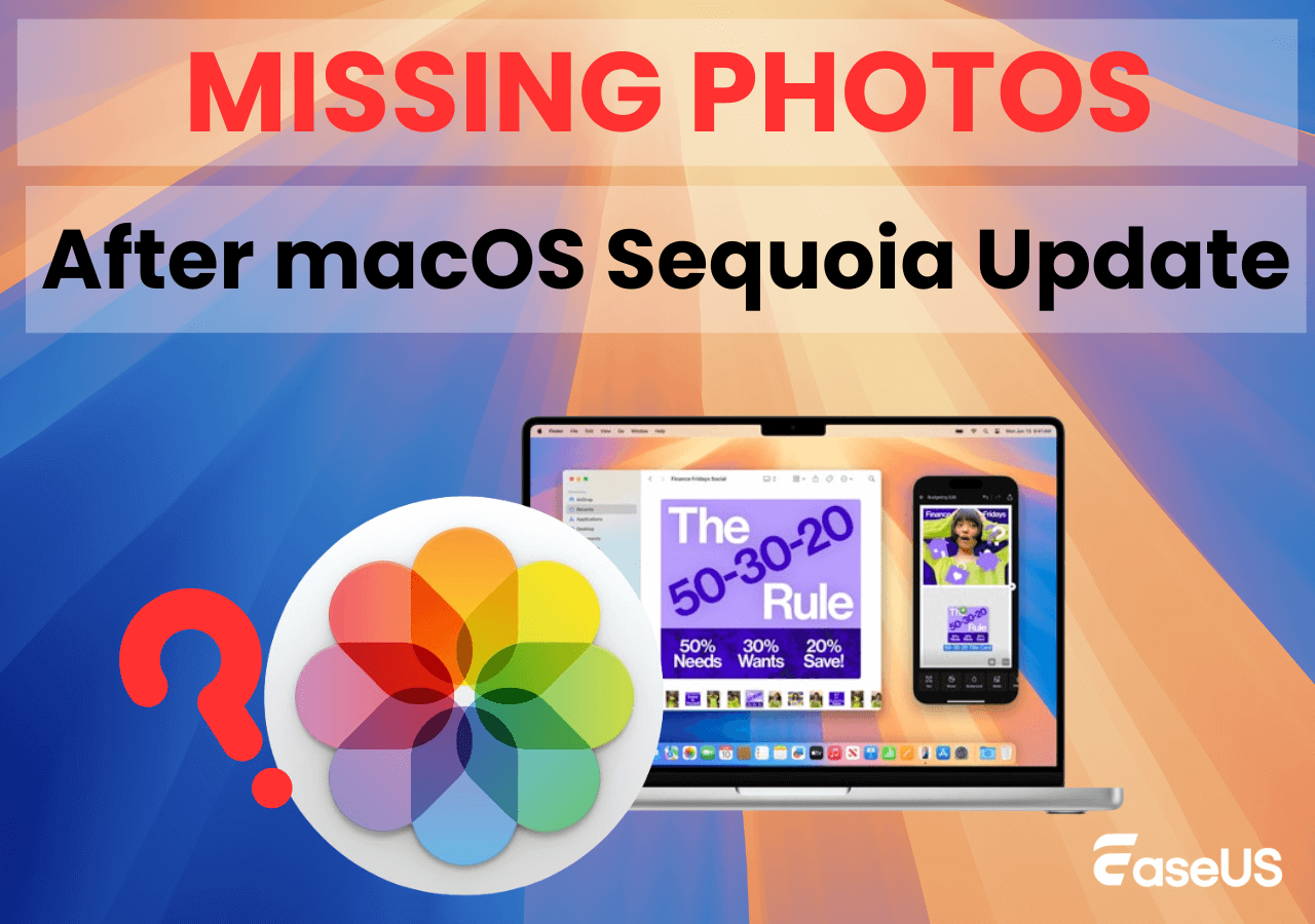 Missing Photos After macOS Sequoia Update? Recover Now