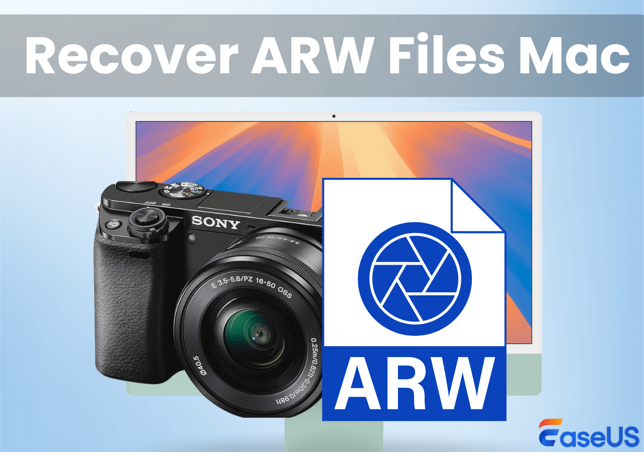 How to Recover ARW Files Mac | for Sony Cameras