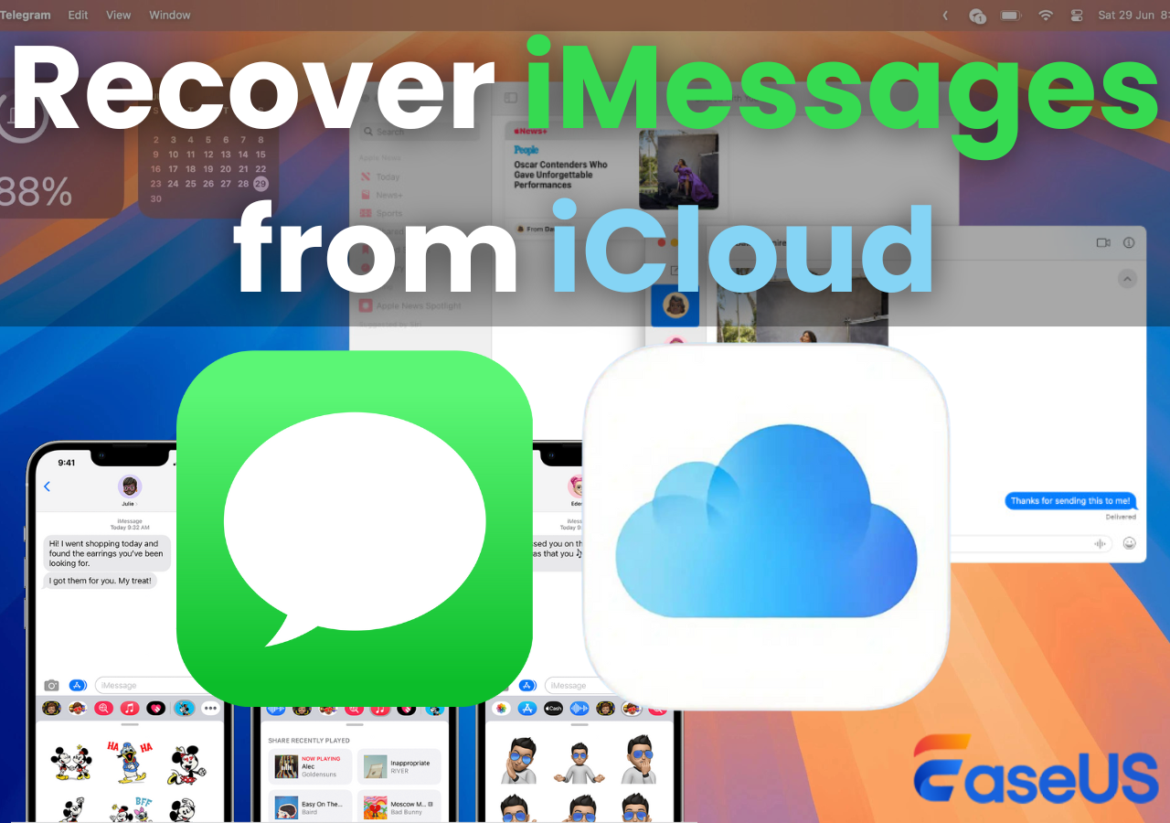 How to Recover iMessages from iCloud | Newly Updated