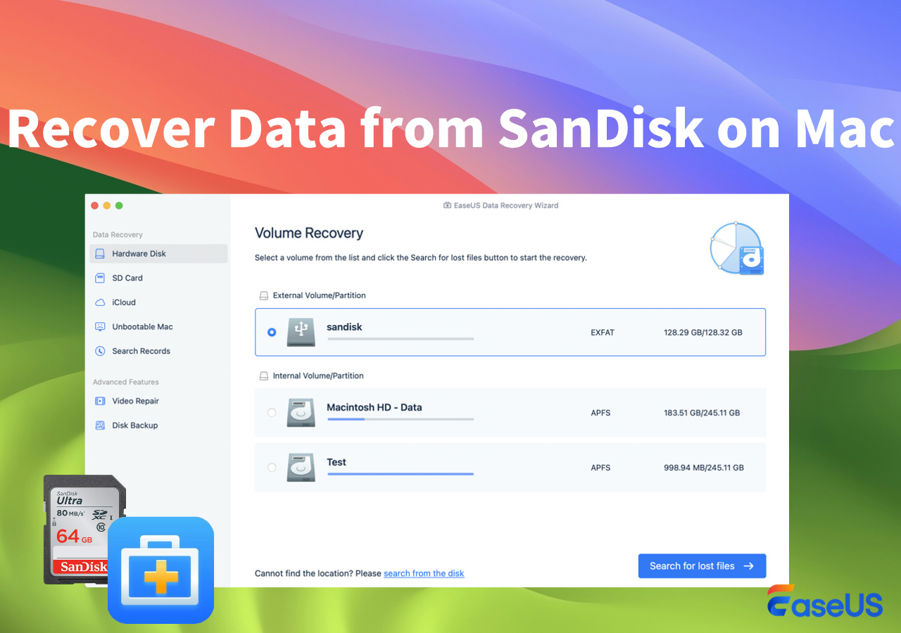 How to Recover Data from SanDisk on Mac | Best Solution