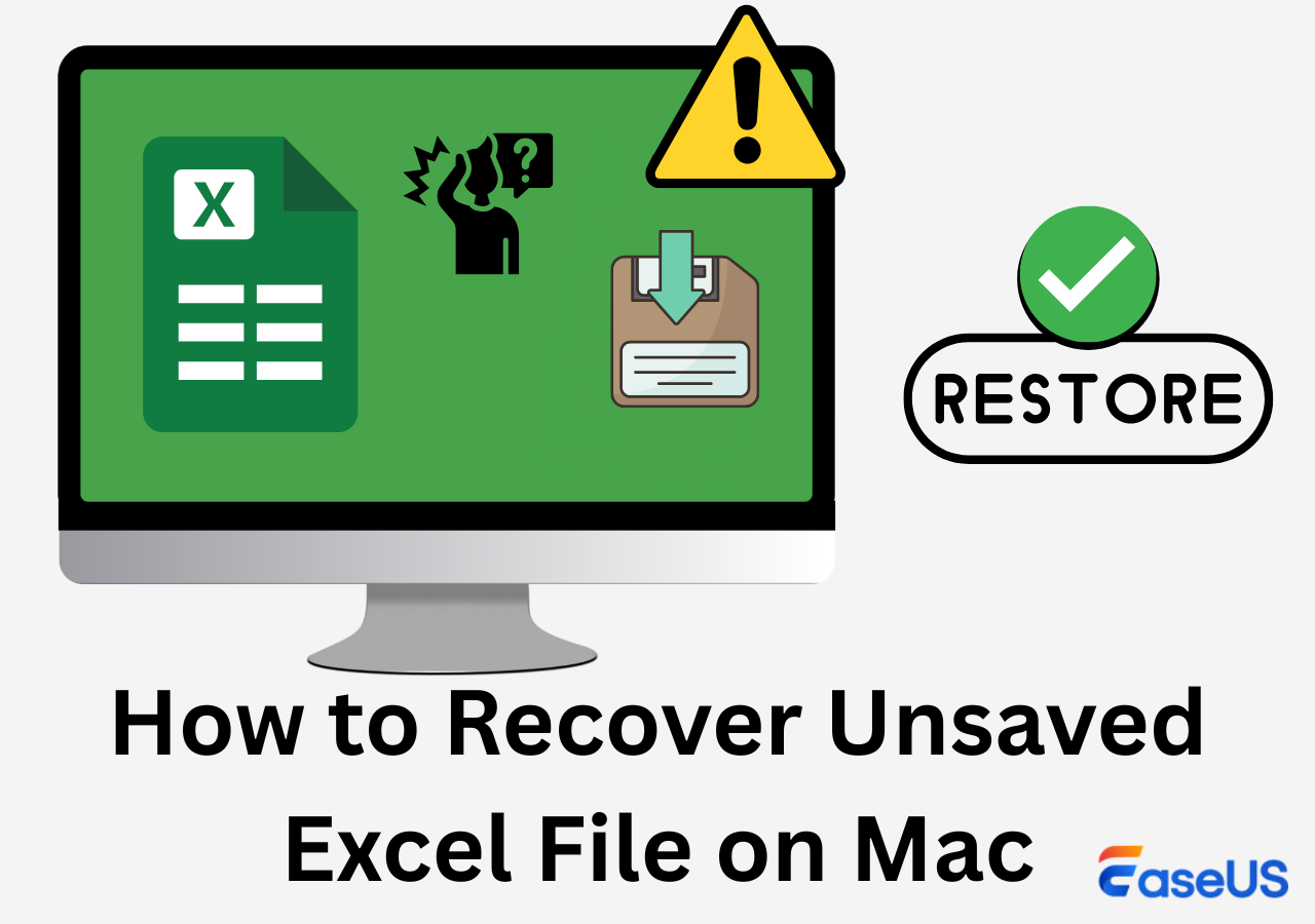 Recover Unsaved or Lost Excel Files on Mac [100% Working]